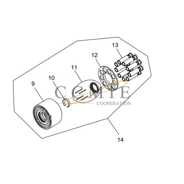 China 860509900 Return plate XCMG XS123 road roller spare parts ...