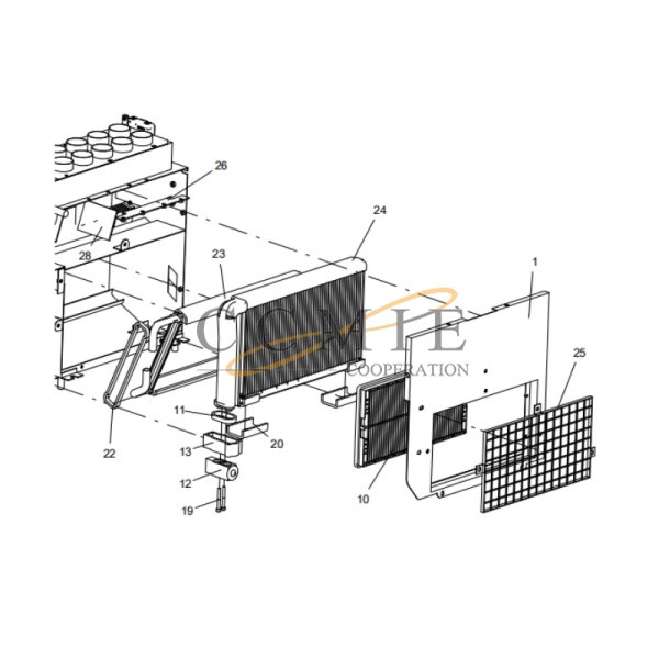 China 803596615 expansion valve XCMG XDE130 mining truck spare parts ...