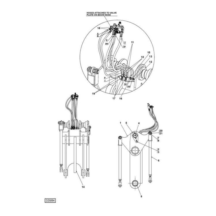 China Kalmar hydraulic protruding frame parts A51789.0200 manufacturers ...
