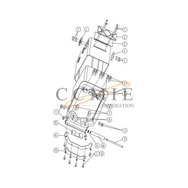 China 351200643 Roller XCMG SQS500K truck mounted crane spare parts ...