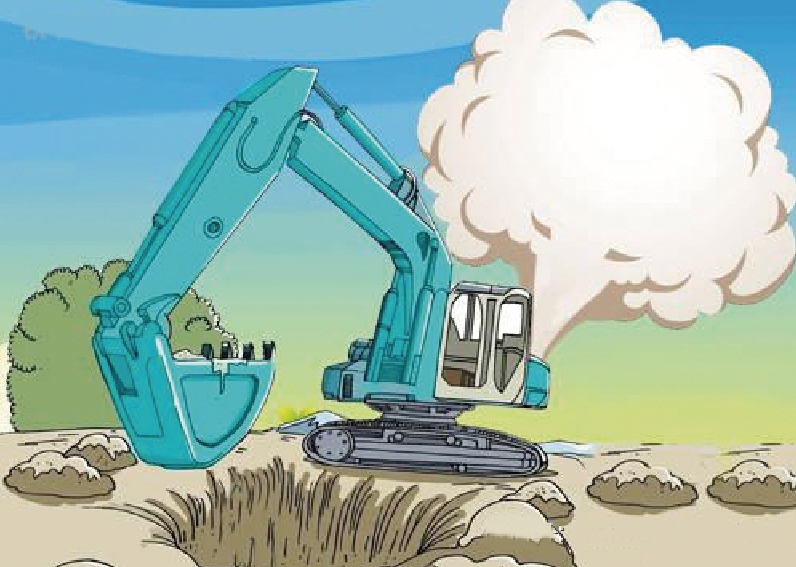 News - Causes of large engine exhaust and insufficient power