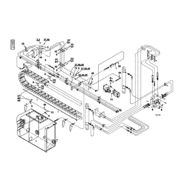 China Kalmar hydraulic frame top lift parts A51767.0300 manufacturers ...