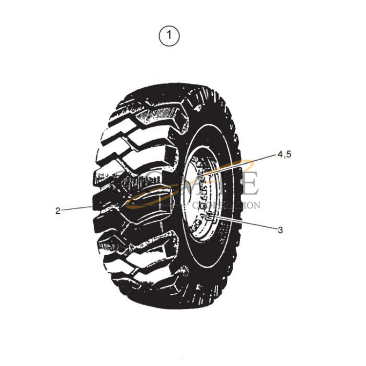 China Wheel 18.00”drive shaft spare parts for Kalmar reach stacker ...