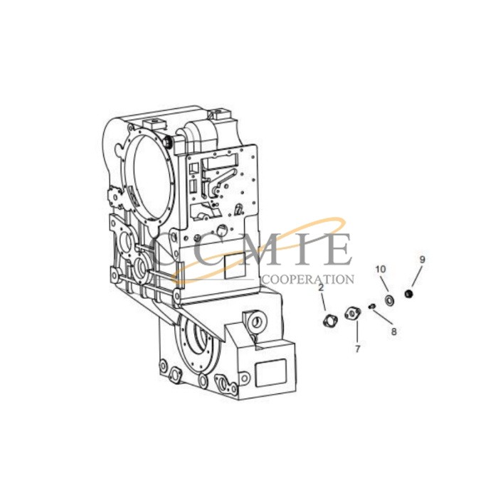 China 860517064 combination washer 22 XCMG GR165 grader motor spare ...