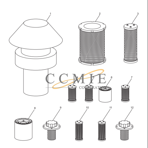 News - Regular Replacement of Spare Parts of XCMG Loader ZL50GN
